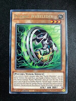 Yugioh Psychic Wheeleder GRCR-EN045 Rare 1st Edition NM | eBay