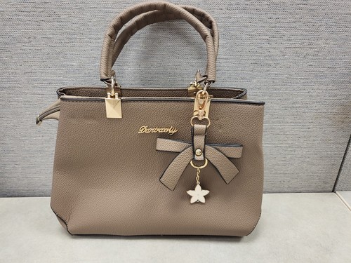 Danbaoly Light Brown Faux Leather Purse/Handbag - New-Without Tags | eBay