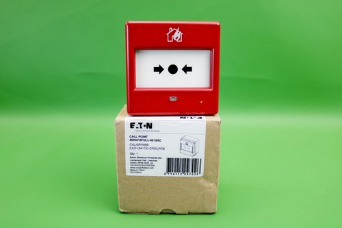 Eaton Call Point with LED and Back Box 4920016FULL-0018XC (E18) | eBay UK