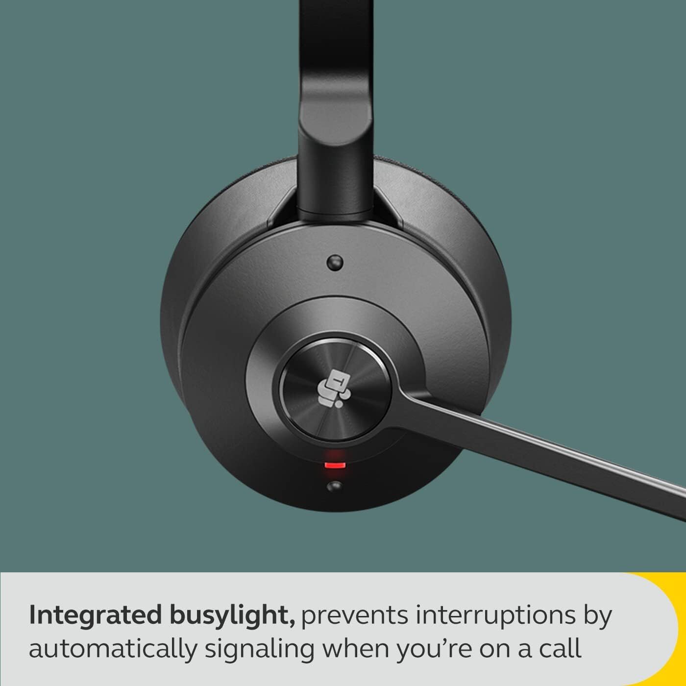 Jabra Engage 55 Stereo Wireless Headset with Link 400 USB-A DECT ...