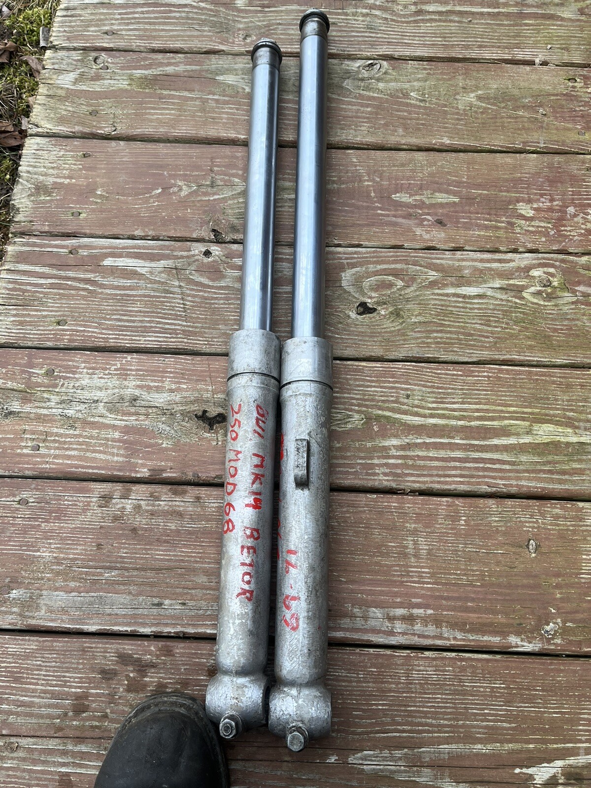 Bultaco Mk4 Model 68 Forks Betor Forks 250 Cc | eBay