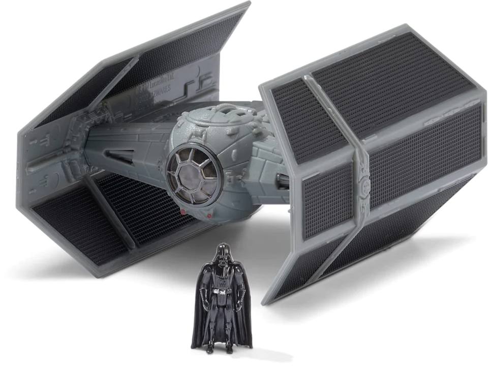 STAR WARS MICRO SQUADRON DARTH VADER ADVANCED TIE FIGHTER #0016 BRAND ...