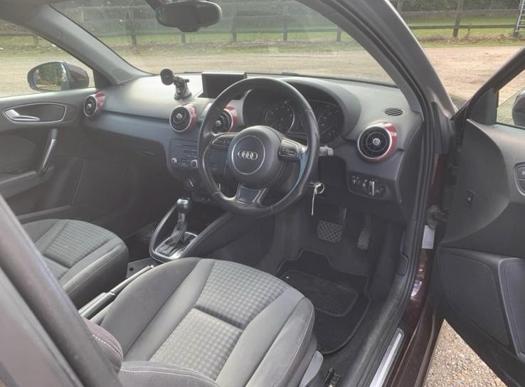 Audi A1 1.4 TFSI Sport S-Tronic (Auto) Red/Burgundy/Purple Rare Factory ...