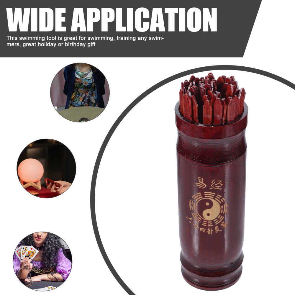 Chinese Fortune Telling Sticks with Book Kau Chi-m Sticks Chien Tung in ...