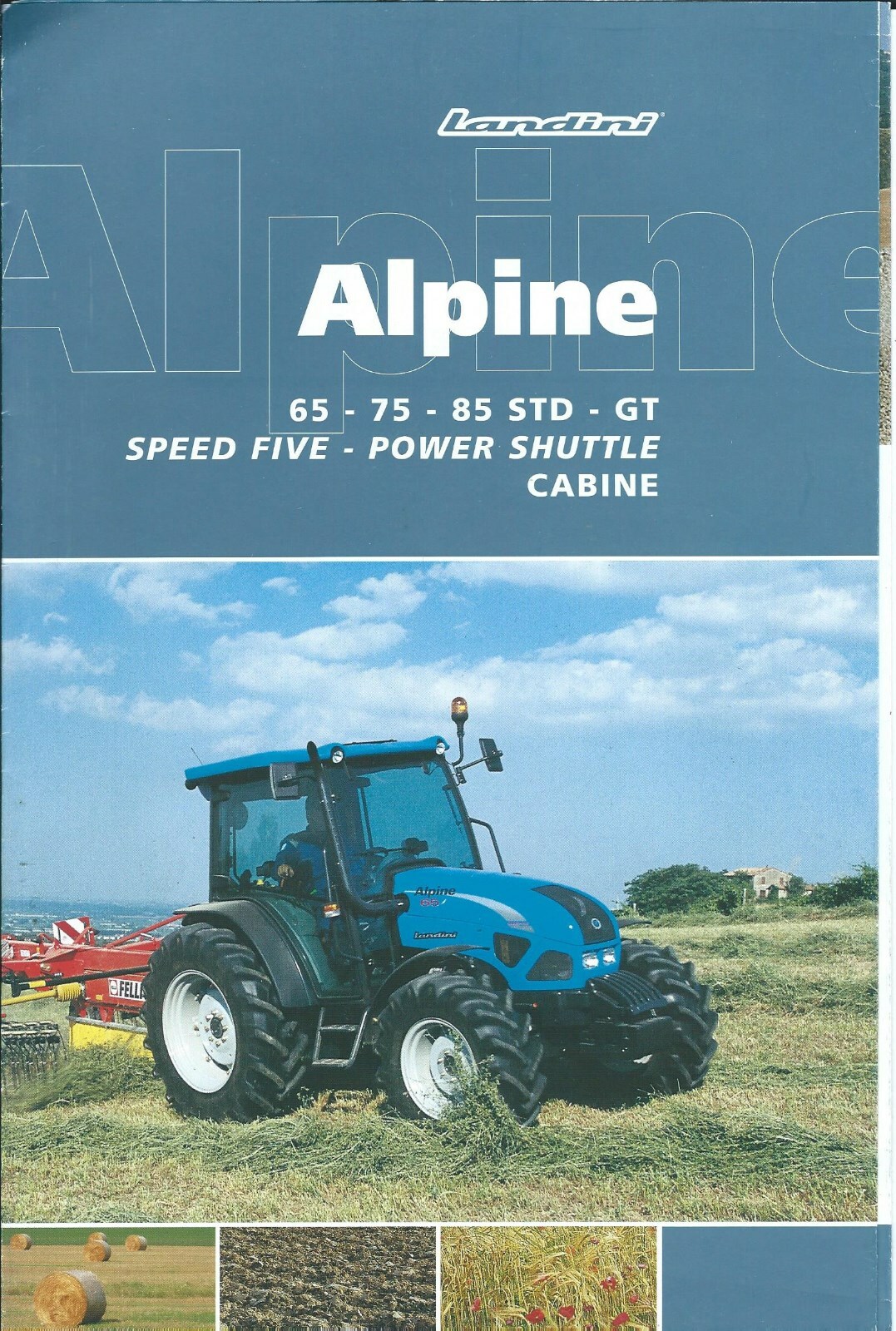 Farm Tractor Brochure - Landini - Alpine - 65 et al 2004 FRENCH ...