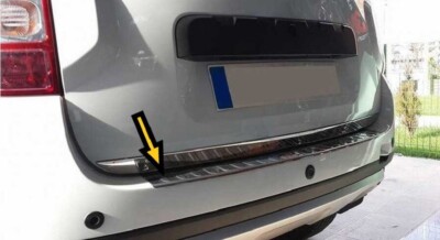 Rear Bumper Sill Protector Chrome Cover For Dacia Duster 2010-2018 | eBay