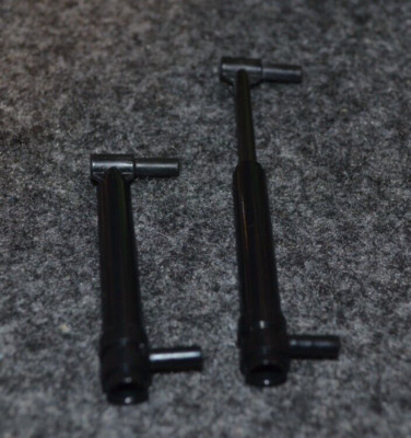 (2) 1x5 +/- Black Cylinder w/ Black Push Rod Brick Bricks - NEW Lego | eBay