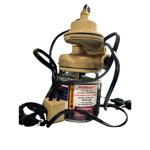 Shellback 3-12-19 1/8 HP Quick-Mount Laundry Tray Effluent Septic Pump ...