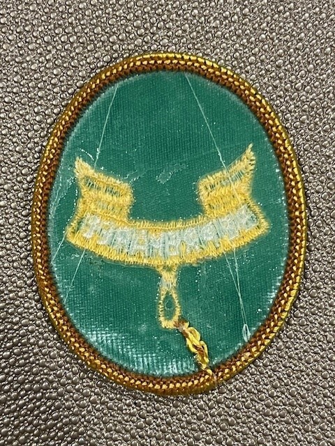 Boy Scouts Second Class Rank Patch 1-8-1, Plastic back Rare Brown ...