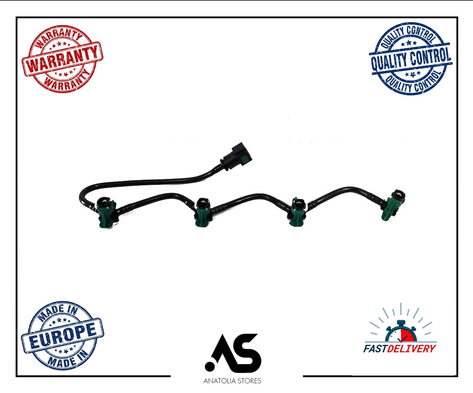 Leak-Off Return Pipe For Ford C-Max Mk2 Focus Mk3 Mondeo Mk4 Injector ...