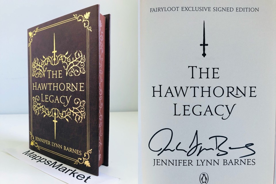 Inheritance Games Books 1-5 SIGNED by Jennifer Lynn Barnes FAIRYLOOT ...