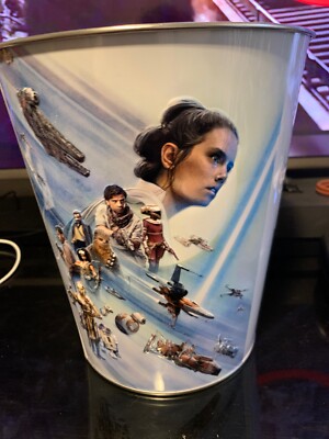Star Wars: The Rise Of Skywalker Movie Popcorn Bucket! Metal Limited ...