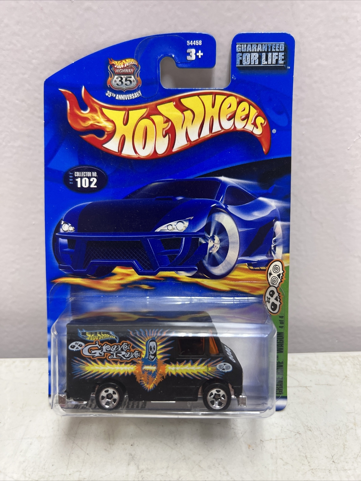 HOT WHEELS VHTF 2002 GRAVE RAVE SERIES GRAVE RAVE WAGON | eBay