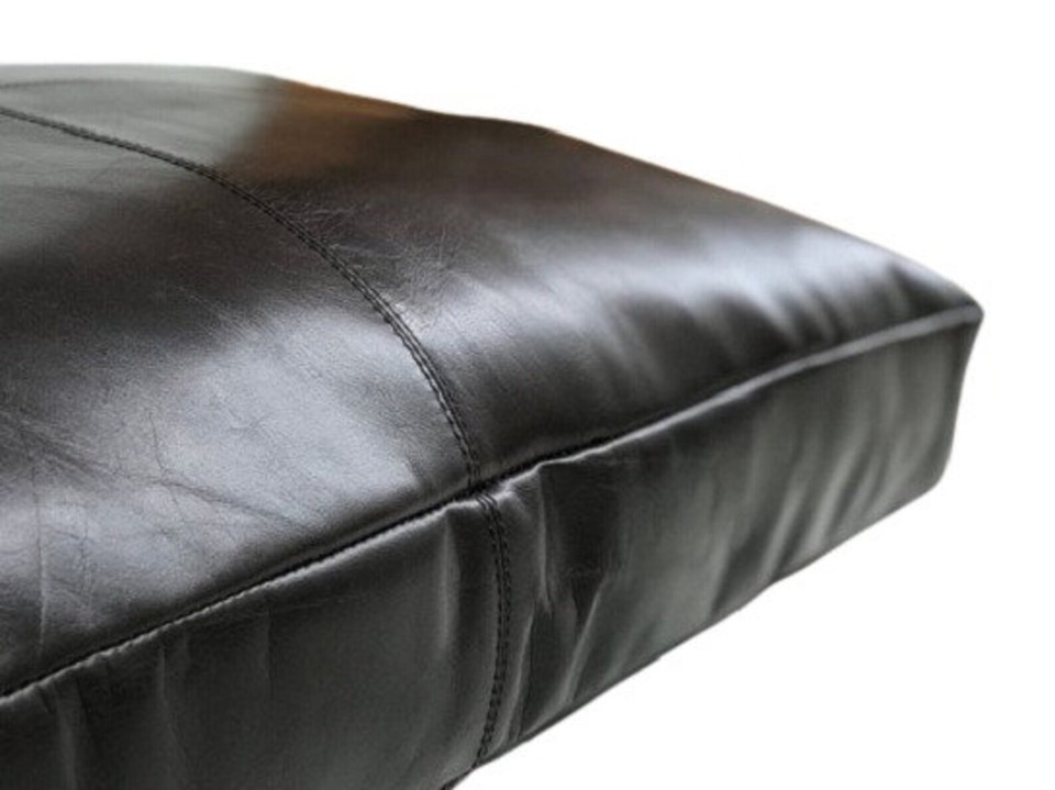 New Genuine Pet Leather bed cover. Handmade Cow-hide bed cover for Dogs ...