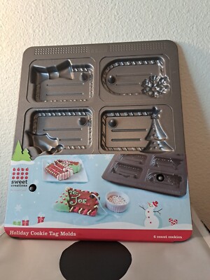 Good Cook Holiday Cookie Tag Baking Mold Christmas Sweet Creations New ...