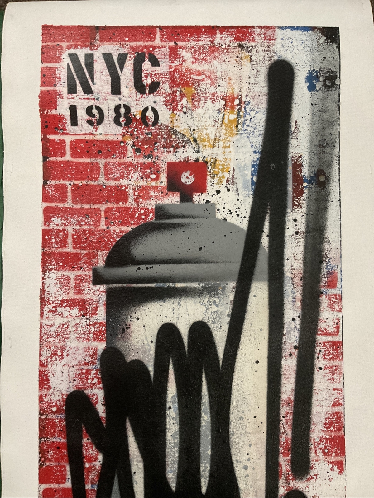 SEEN Original Painting Richard Mirando Richie SEEN Graffiti Spray Can ...