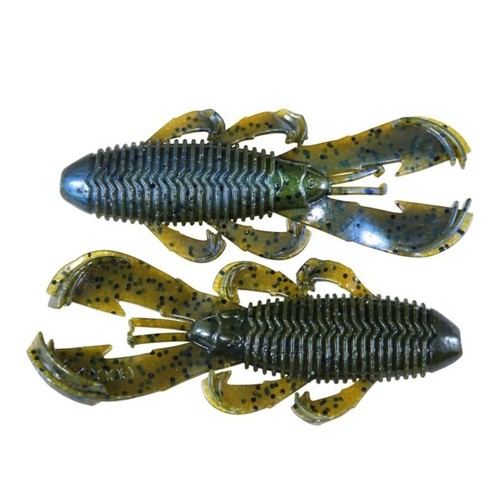 Googan Baits Bandito Soft Plastic Fishing Bugs 3.3" Blue Baby (9 Pack ...