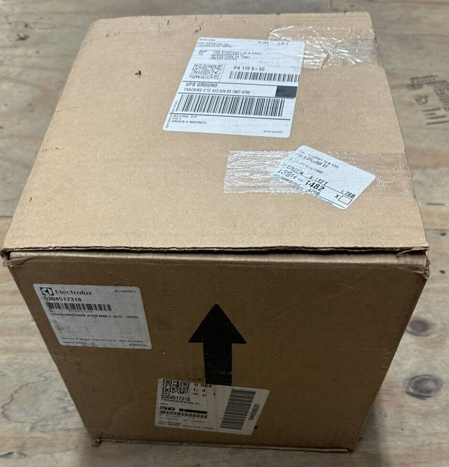 Brand New Transmission for Electrolux Part # 5304517318 | eBay
