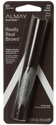 ALMAY REALLY REAL BROWS 030 DARK BROWN ON CARD USA SELLER | eBay