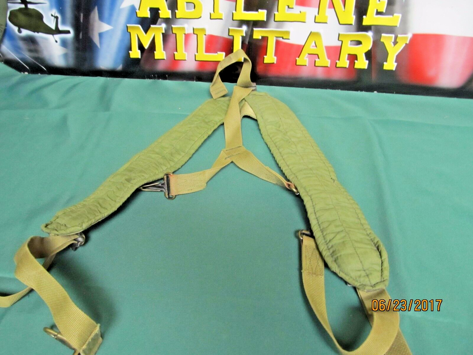 Original U.S Army OD Webbing System LBE Suspenders Pistol Belt LC-2 ...