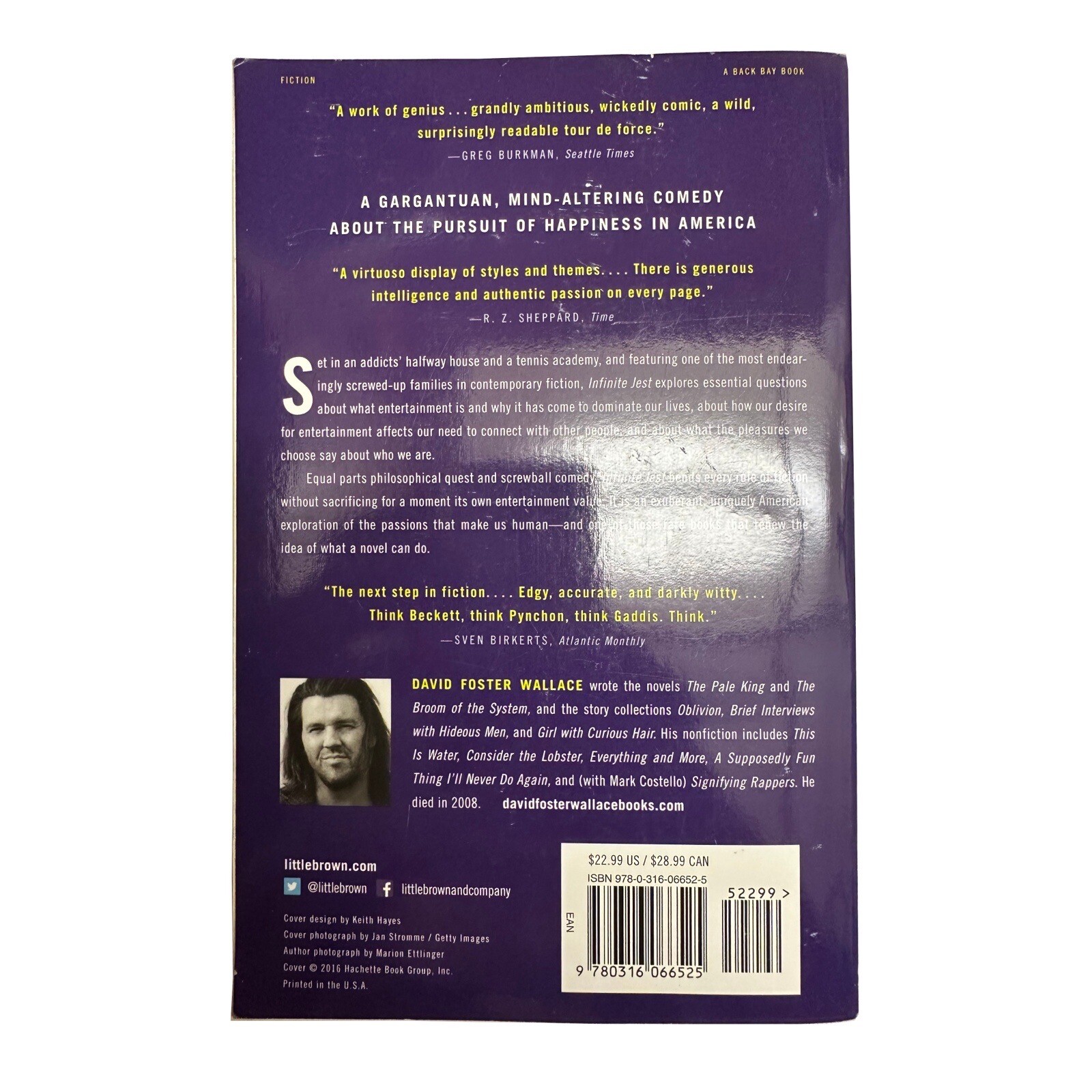 Infinite Jest by David Foster Wallace (2006, Paperback) 9780316066525| eBay