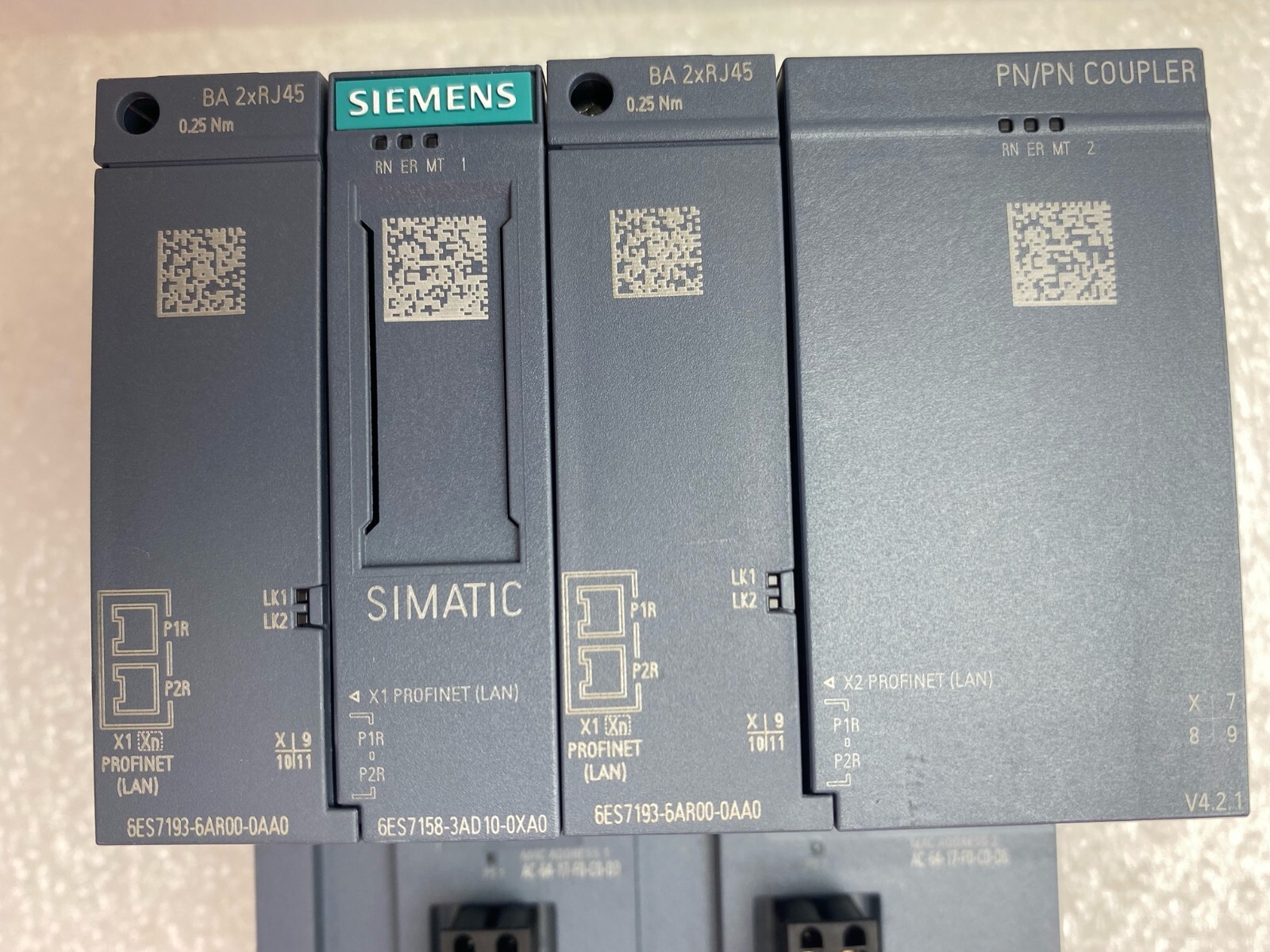 Siemens Simatic PN/PN Coupler 6ES7 158-3AD10-0XA0 / 6ES7158-3AD10-0XA0 ...