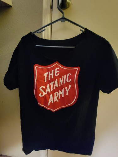 Vintage The Satanic Army t-shirt Size Medium Marilyn Manson. NIN | eBay