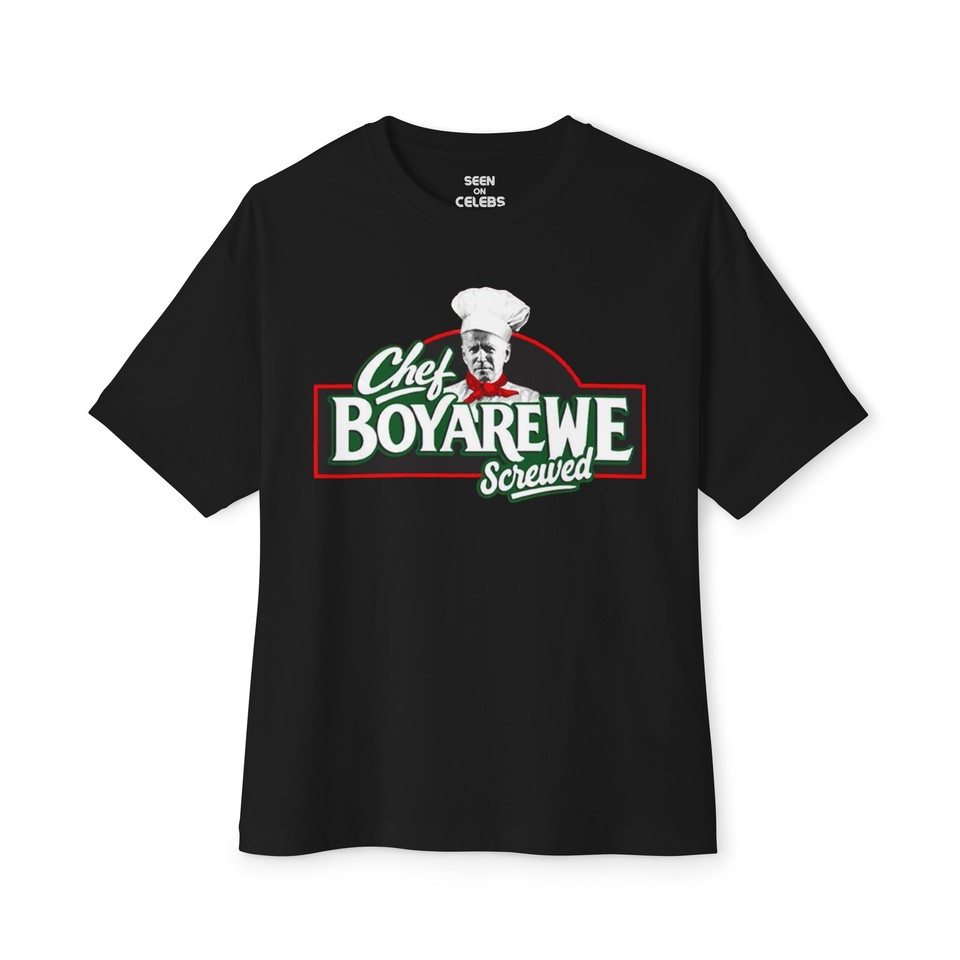 Chef BoyAreWeScrewed (Boyardee) Biden T-Shirt l Funny Joe Tee | 4 ...