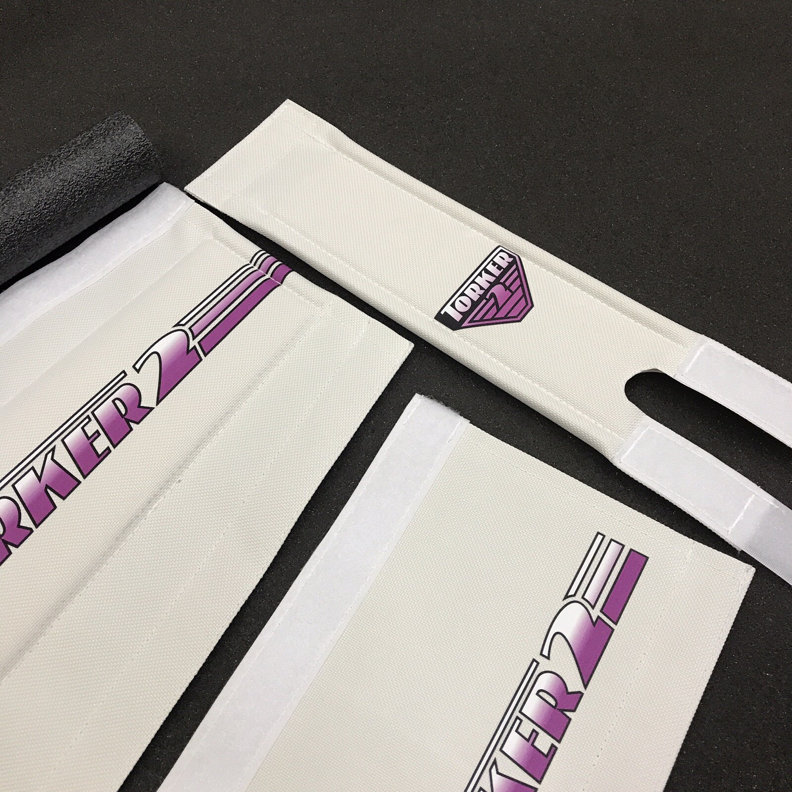 Torker 2 Bmx Pad Set White Oldschool REPOP Tange Koizumi PK Ripper ...