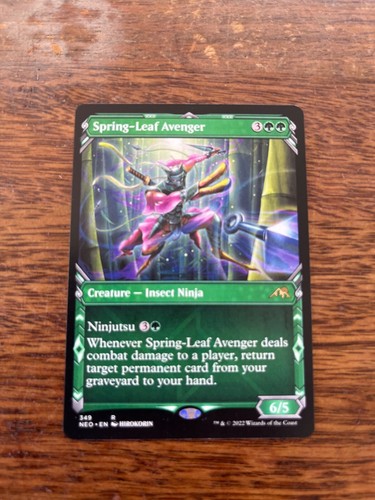 MTG Trading Card-Spring-Leaf Avenger (Showcase) | eBay