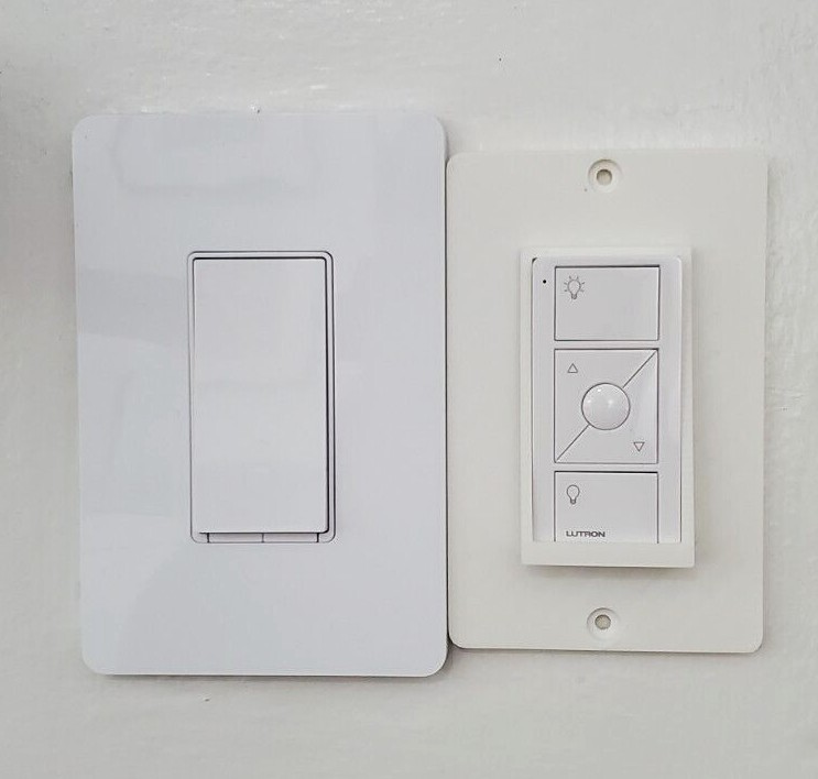 2 Pack Lutron Pico Smart Remote Control Caséta Wireless Dimmer Wall ...