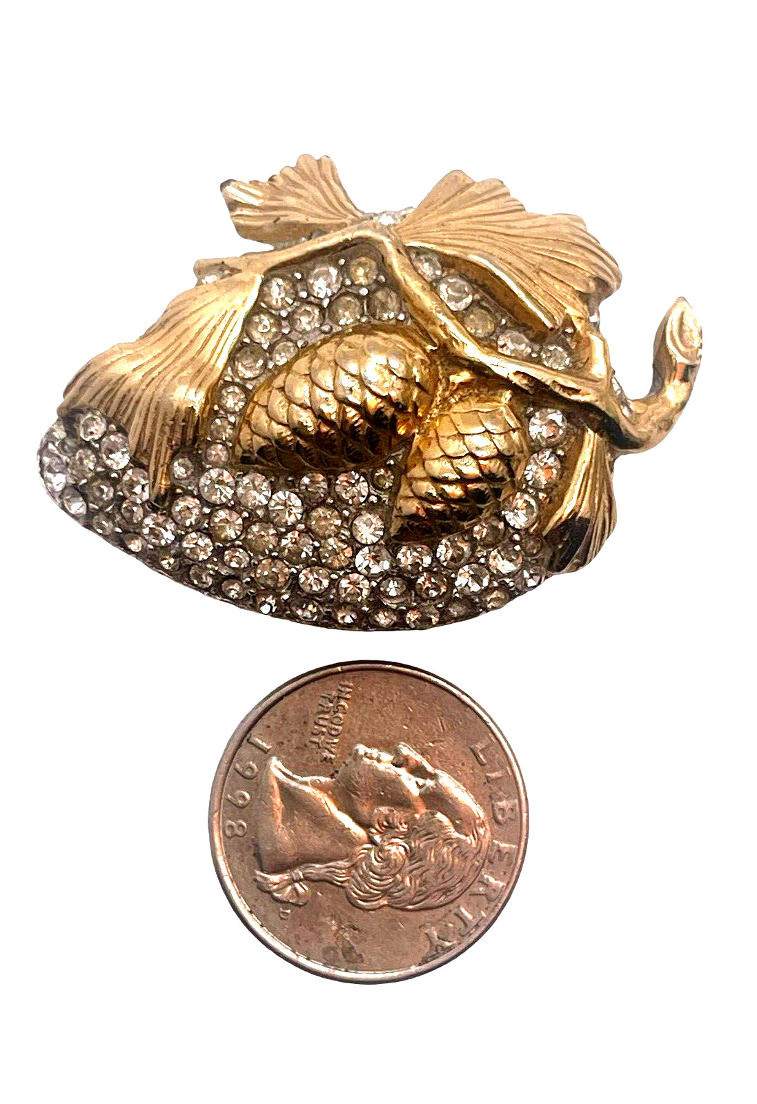 reja brooch signed - Gem