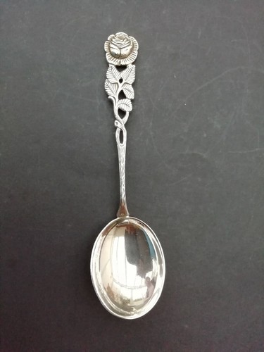 Sahnelöffel HILDESHEIMER ROSE Löffel Antiko 100 Silberauflage ca.15,5 ...