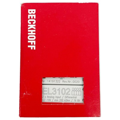 New BECKHOFF EL3102 EL3102 PLC Module EL3102 EL3102 | eBay
