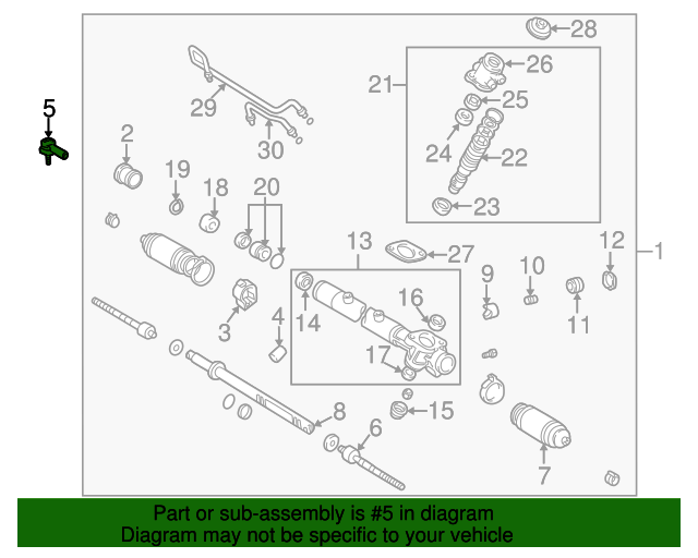 GENUINE TOYOTA CAMRY SOLARA AVALON SIENNA ES300 STEERING TIE ROD END ...