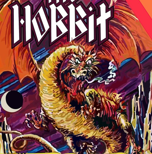 The Hobbit Poster | ZX Spectrum Poster | The Hobbit Retro Game | ZX ...