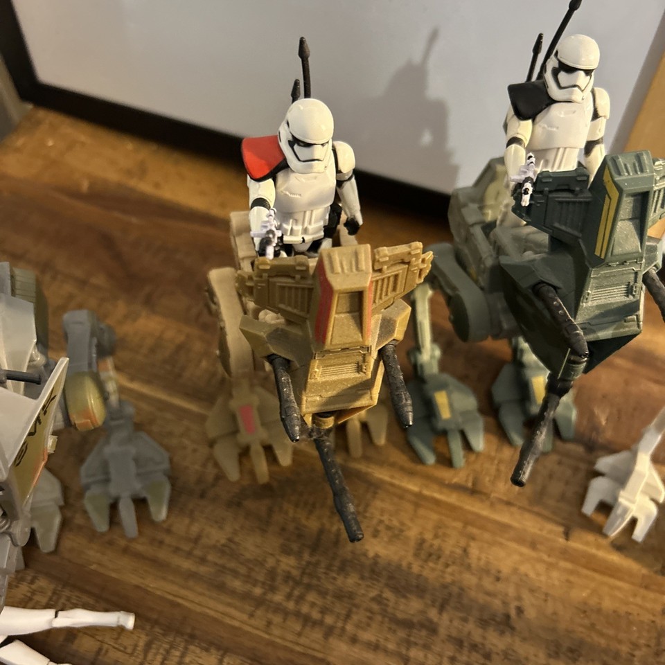 Star Wars Clone Wars AT-RT Walker ARf Trooper First Order Lot | eBay