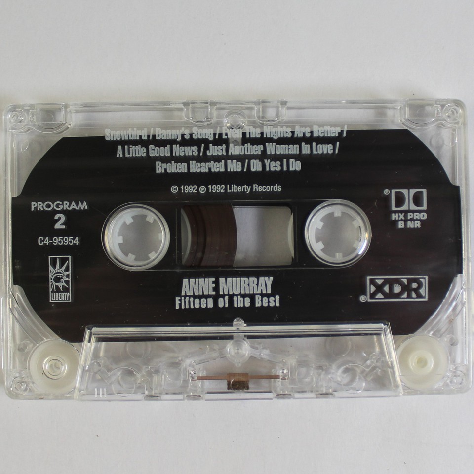 Anne Murray - Fifteen of The Best Cassette (1992, Liberty) - Good ...