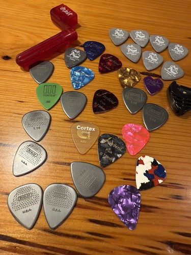 Jim Dunlop Firebird Cortex Tortex Guitar Picks 29 Pick LOT | eBay