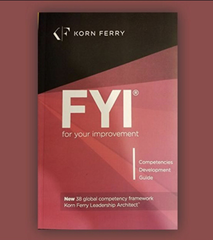FYI For Your Improvement - Competencies Development Guide, 6th Edition ...