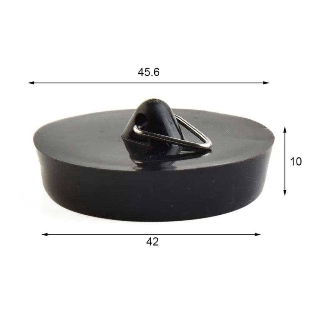Round Rubber Drain Stopper Rubber Laundry Leakage-proof Stopper ...