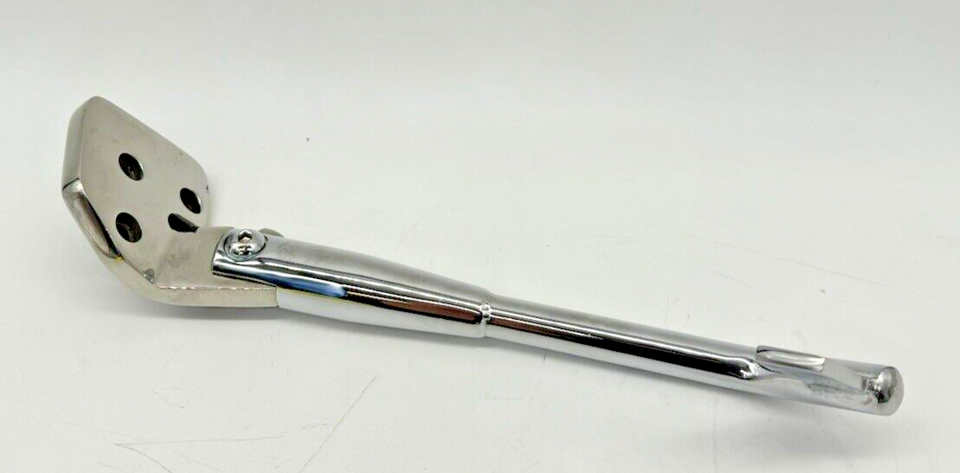 HELLBOUND STEEL CHROME KICKSTAND 84-99 SOFTAIL RIGID USA-MADE CHOPPER ...