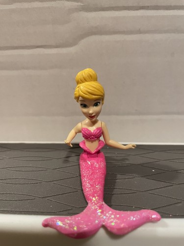 Disney little mermaidd. pink glitter tail blonde | eBay