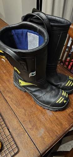 Haix Eagle Air structural Firefighting Boots Leather NFPA size 12.5 | eBay