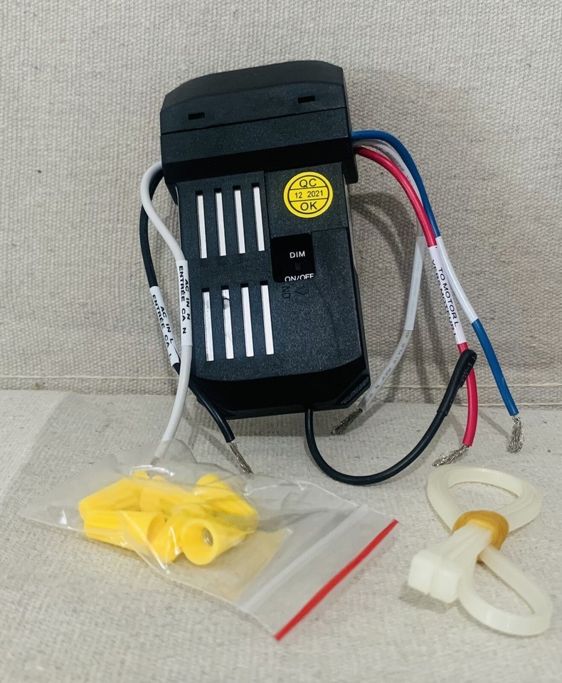 Monte Carlo Fan Company Canopy Mounted 4-Speed Universal Receiver ...