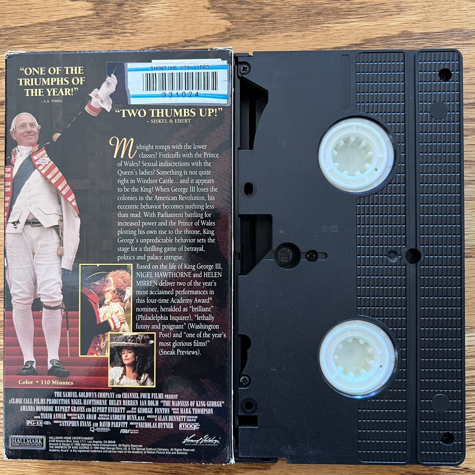The Madness of King George (VHS, 1995) 707729650133| eBay