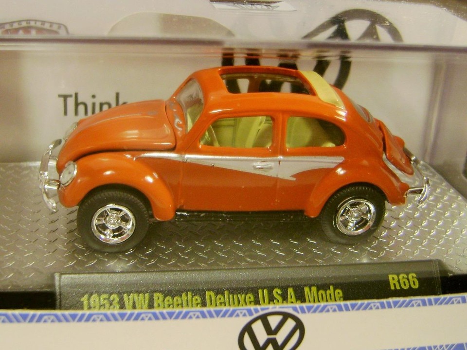 1953 '53 VW VOLKSWAGEN BEETLE BUG USA MODEL R66 M2 MACHINES DIECAST ...