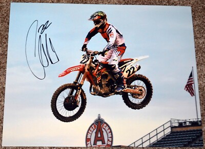 Chad Reed 22 Signed 11x14" Photo #9 Anaheim Supercross | eBay