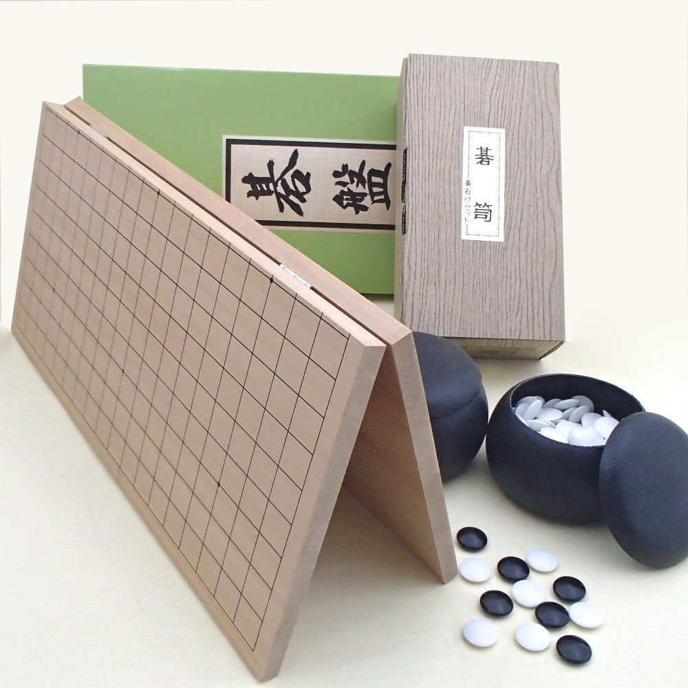 JAPANESE IGO GO GOISHI Folding Wood Board SET 5gou SHOU from JAPAN | eBay
