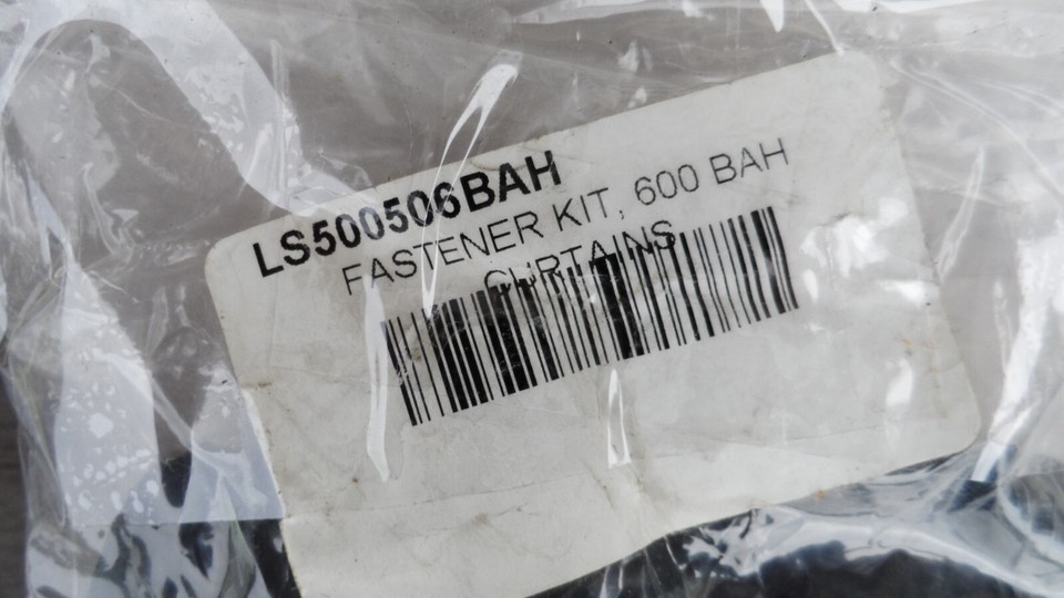 LS500506BAH Fastener Kit 600 BAH Curtains for Tymco 600 Street Sweepers ...